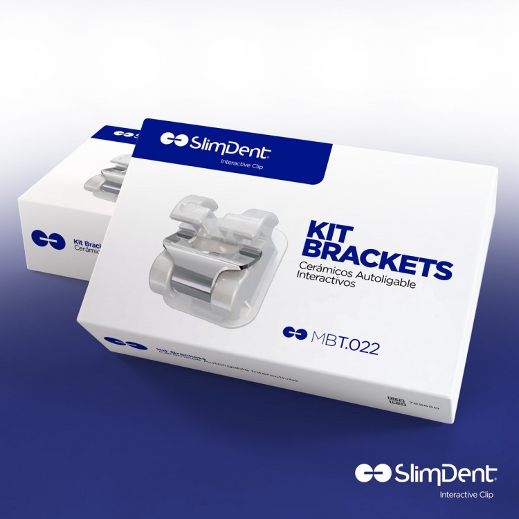 Brackets Interactivos Autoligables Cerámicos MBT KIT con Tubos y ...